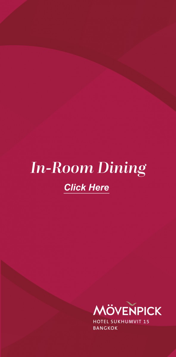 Movenpick Hotel Sukhumvit 15 Bangkok - In-Room Dining Menu